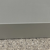 Flat Aluminium Skirting 100mm - Aluminium Solutions VIC